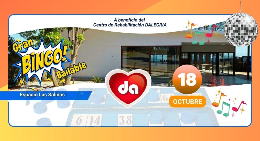 Gran Bingo Bailable a beneficio de DALEGRIA - Bienvalp